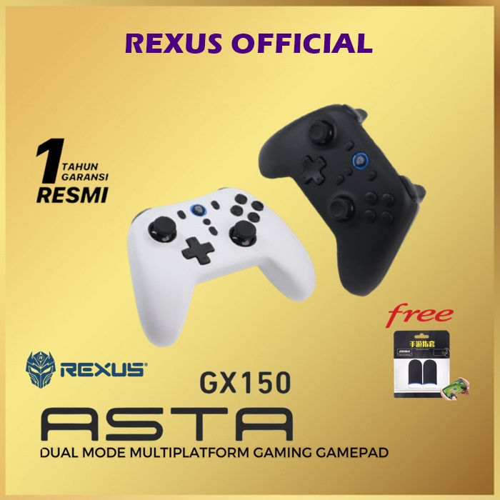 Jual Rexus Asta GX150 Gaming Joystick Gamepad Controller With Hall ...