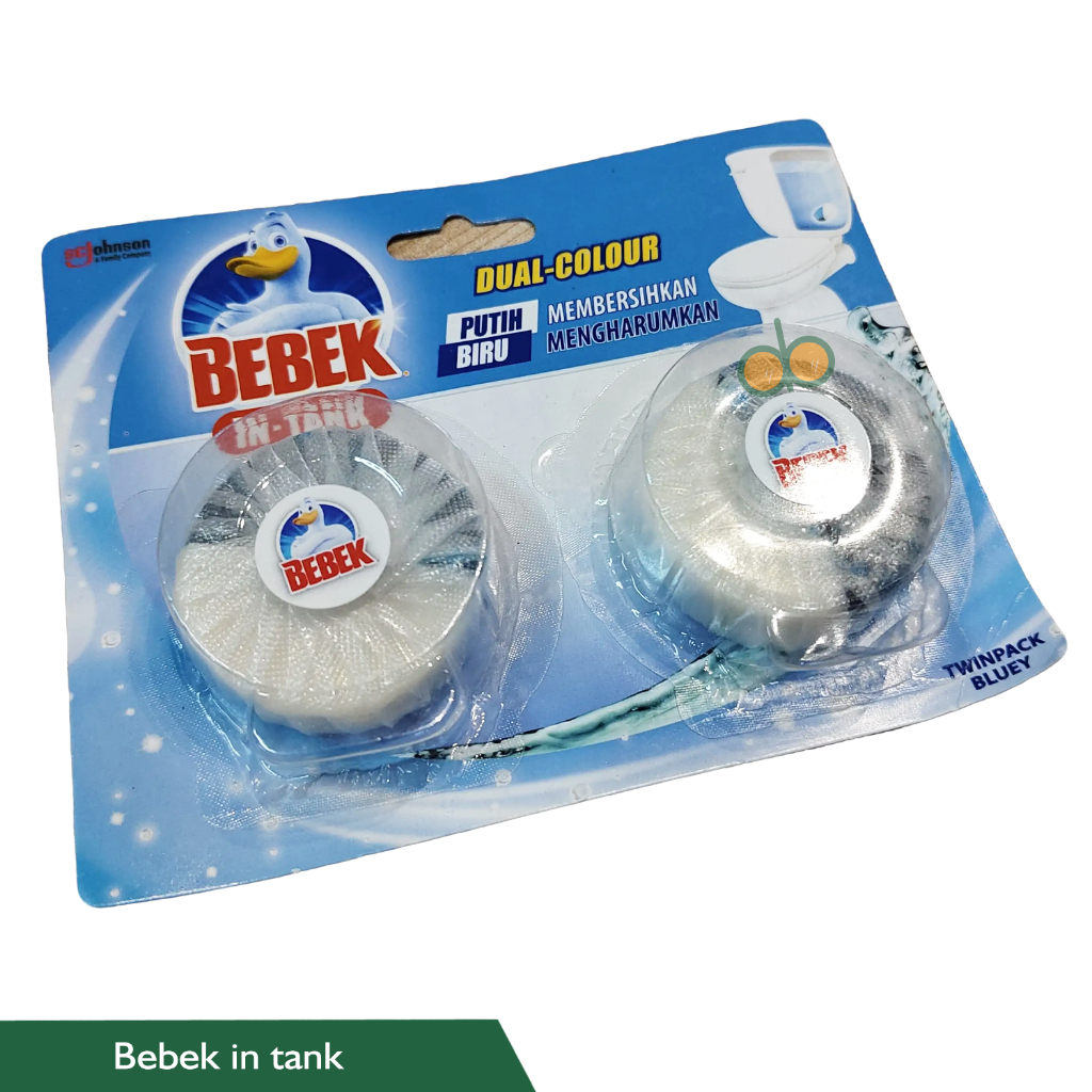 Jual Bebek In Tank Double 2 x 40 Gr Pembersih Kloset Toilet | Shopee ...