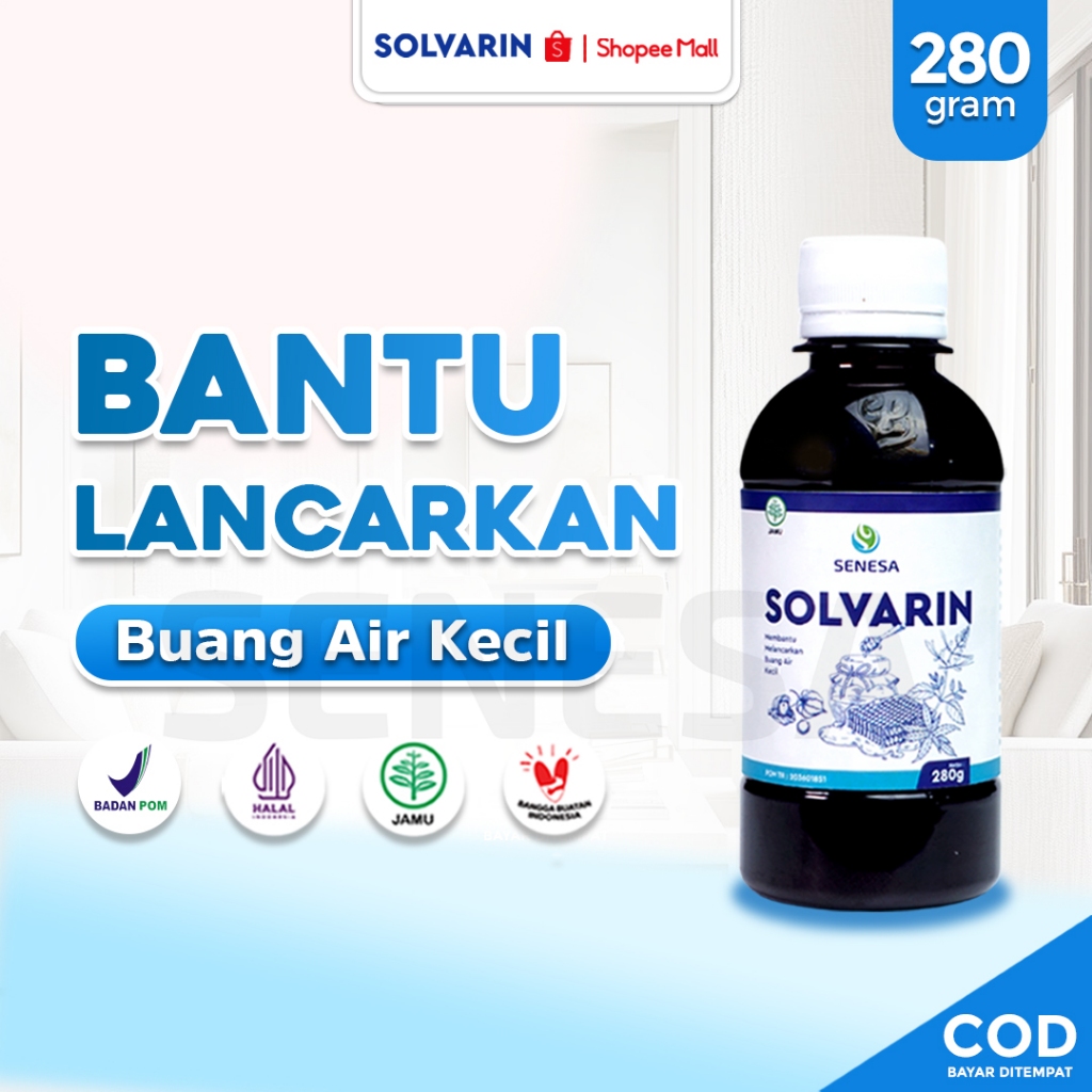 Jual SOLVARIN - Madu Penyakit Masalah Urine atau Kencing Tidak Tuntas ...