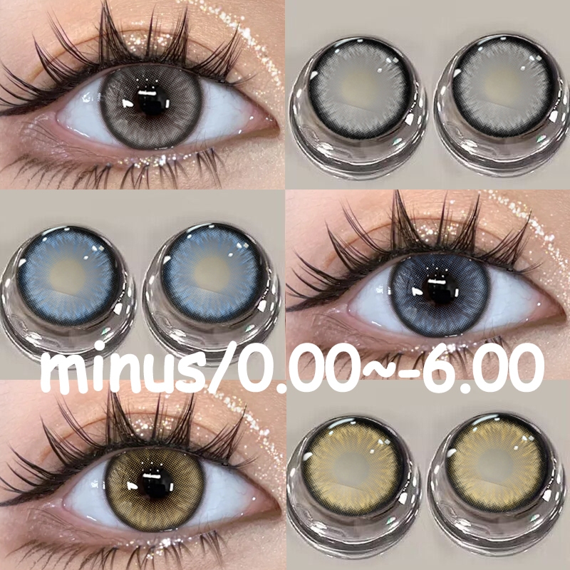 Jual (COD) softlens minus (0.00-6.00) DIAMOND 1 Pasang Lensa Kontak ...