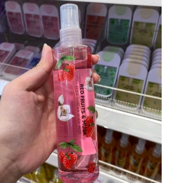 Jual Miniso Body Mist Red Fruit & Musk | Shopee Indonesia