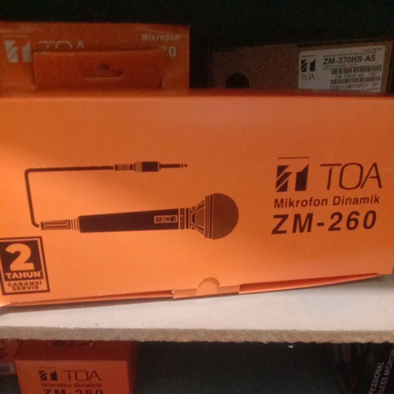 Jual mic / mik /microphone / Toa kabel ZM - 260 original TOA galva ...