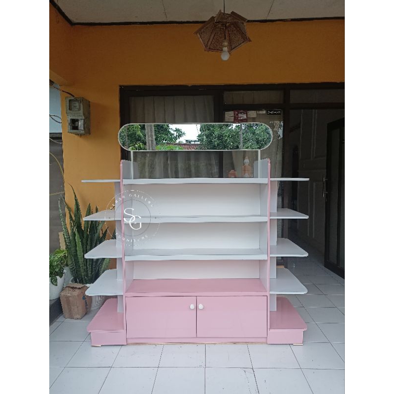Jual Rak Display Cosmetic - Rak Display Produk - Rak Toko Cosmetic ...