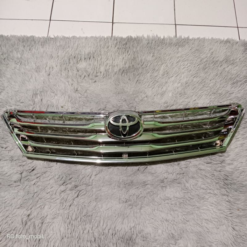 Jual grill bemper depan toyota innova inova grand gerand 2011 2012 2013 ...
