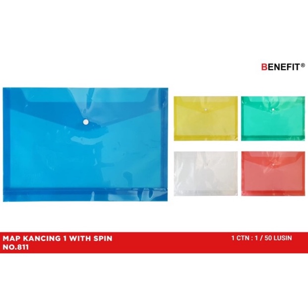 Jual KODE C35O MAP KANCING POLOS uk folio F4 isi 12 pcs | Shopee Indonesia