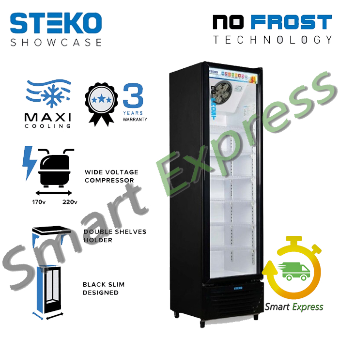 Jual SHOWCASE STEKO MG300 / MG 300 - (280 LITER / 6 RAK) | Shopee Indonesia