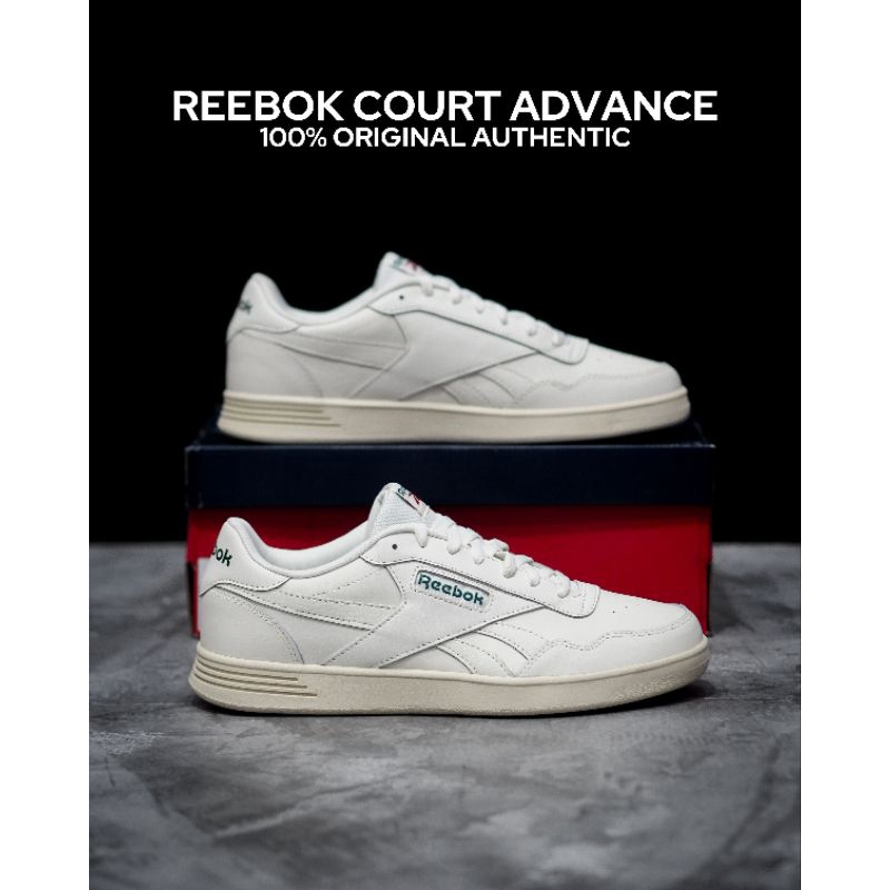 Jual REEBOK COURT ADVANCE CHALK WHITE [100010620] ORIGINAL | Shopee ...
