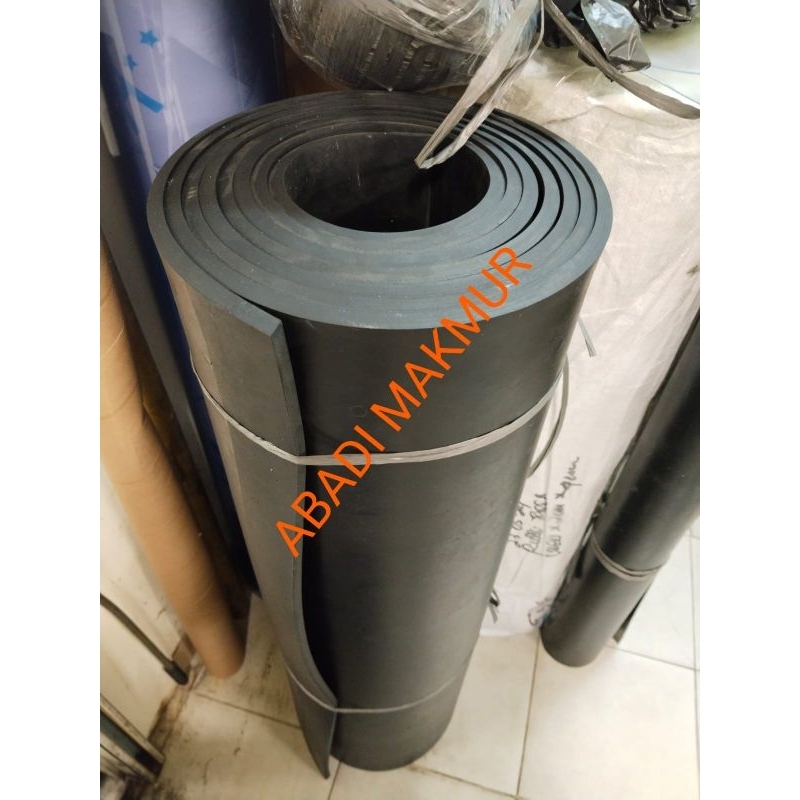 Jual KARET HITAM LEMBARAN / RUBBER SHEET 4MM X 120CM | Shopee Indonesia