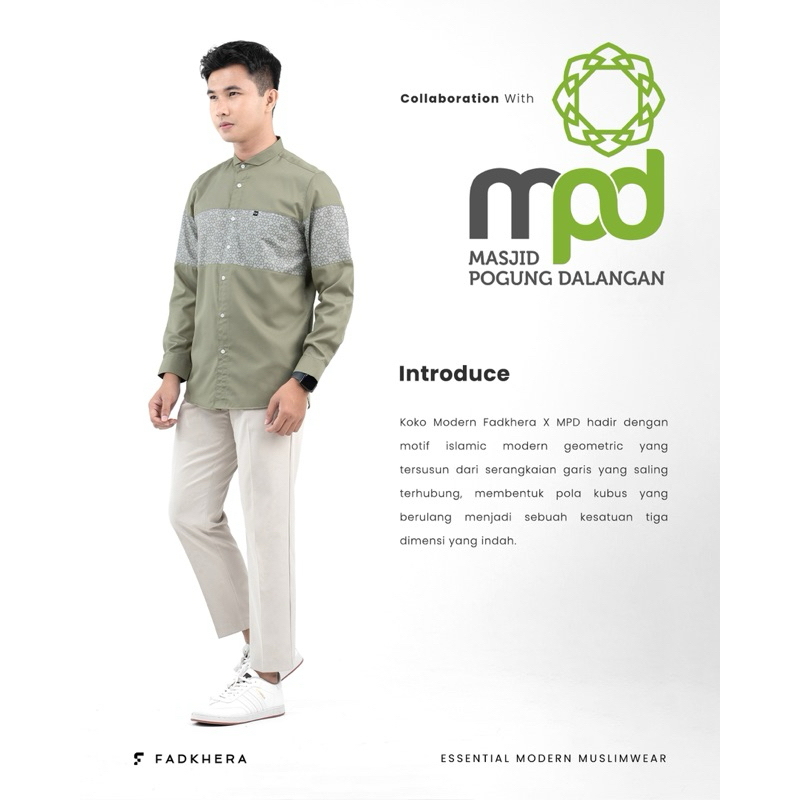 Jual Fadkhera MPD Long Baju Koko Muslim Premium Modern Pria Dewasa ...