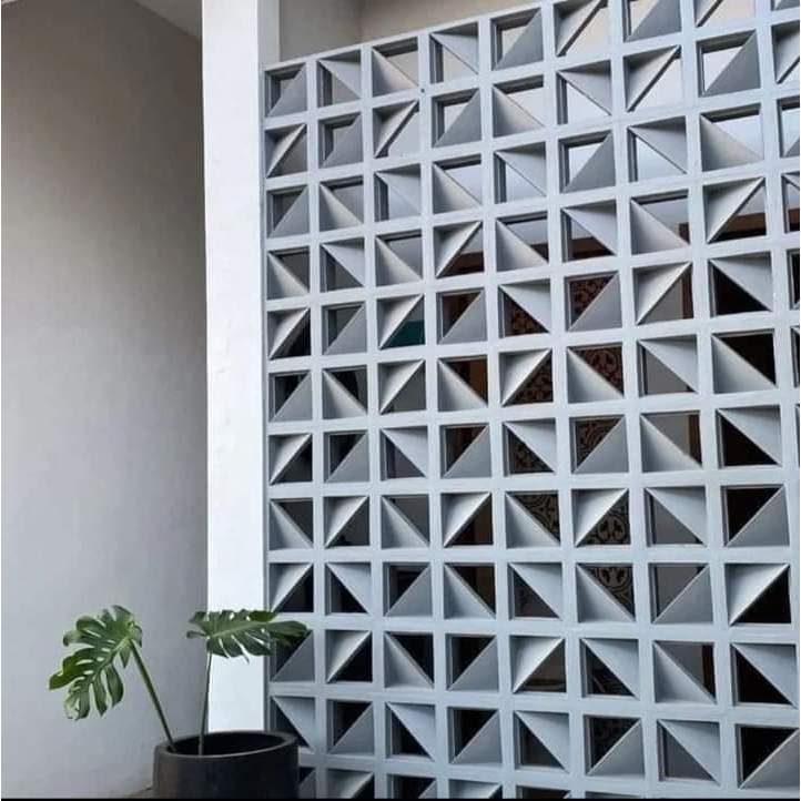 Jual Loster Roster Segitiga beton roster loster minimalis roster loster ...