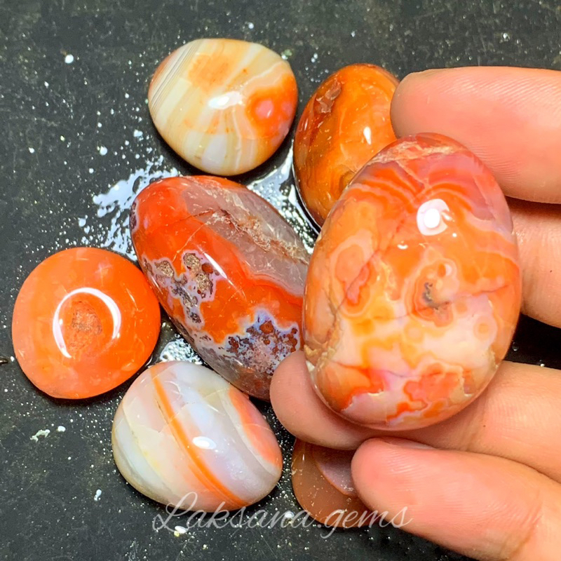 Jual Bahan Agate Tumble Unuk / Batu akik agate tumble super murah ...