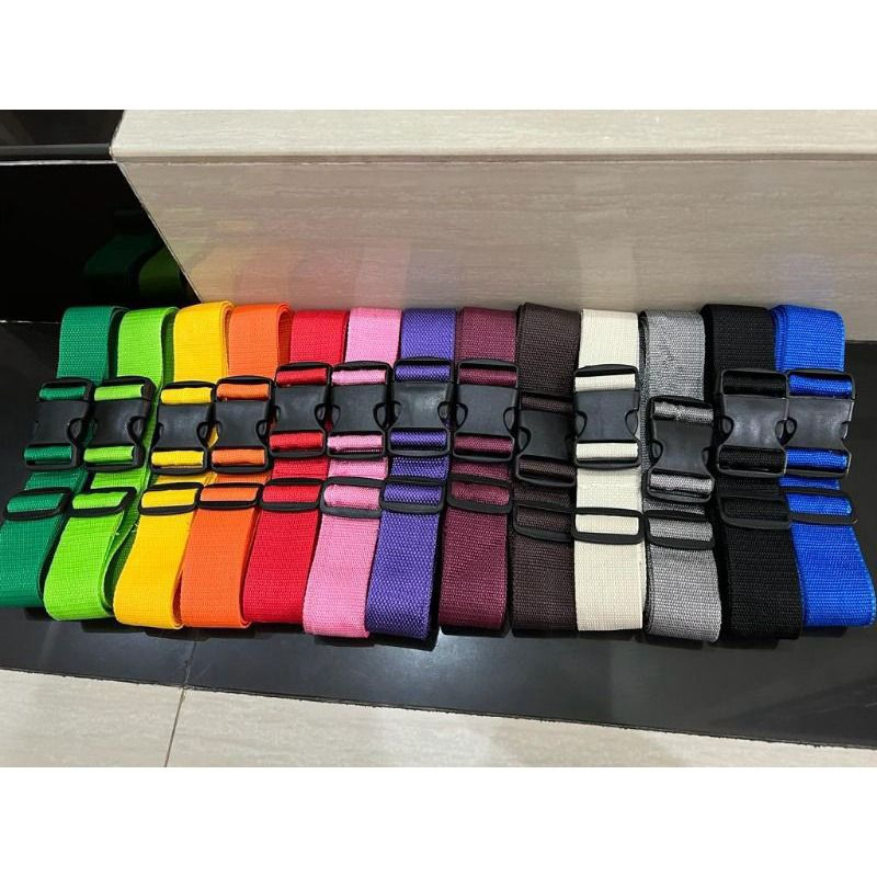 Jual 【LUXE LUGGAGE】TALI KOPER PENGIKAT LUGGAGE STRAP CUSTOM SILANG ...