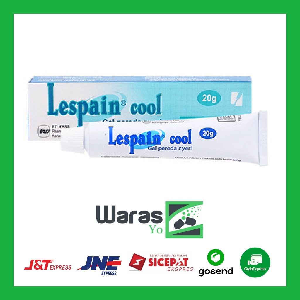 Jual [SW] LESPAIN COOL GEL 20 GR / PEREDA NYERI, SENDI DAN PEGAL-PEGAL ...