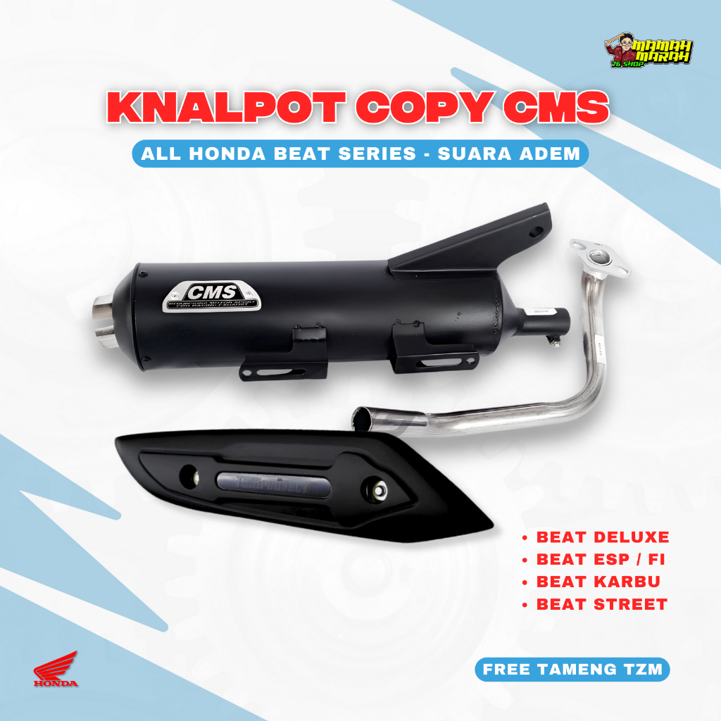 Jual Knalpot CMS Beat Fi Deluxe ESP Street knalpot cms tabung vario ...