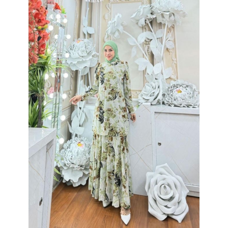 Jual MELAYU SET ROK BY ASMAYA STELAN ROK WANITA CANTIK DAN ELEGAN BEST ...