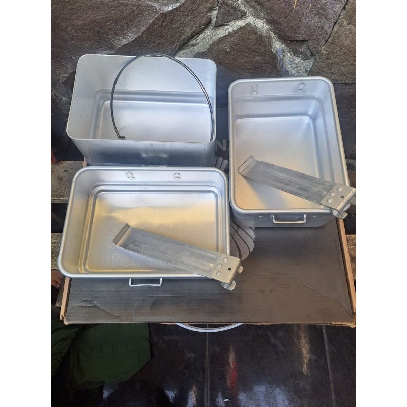 Jual NESTING COOKING SET JATAH TNI PERSEGI PANJANG.NESTING JATAH ...