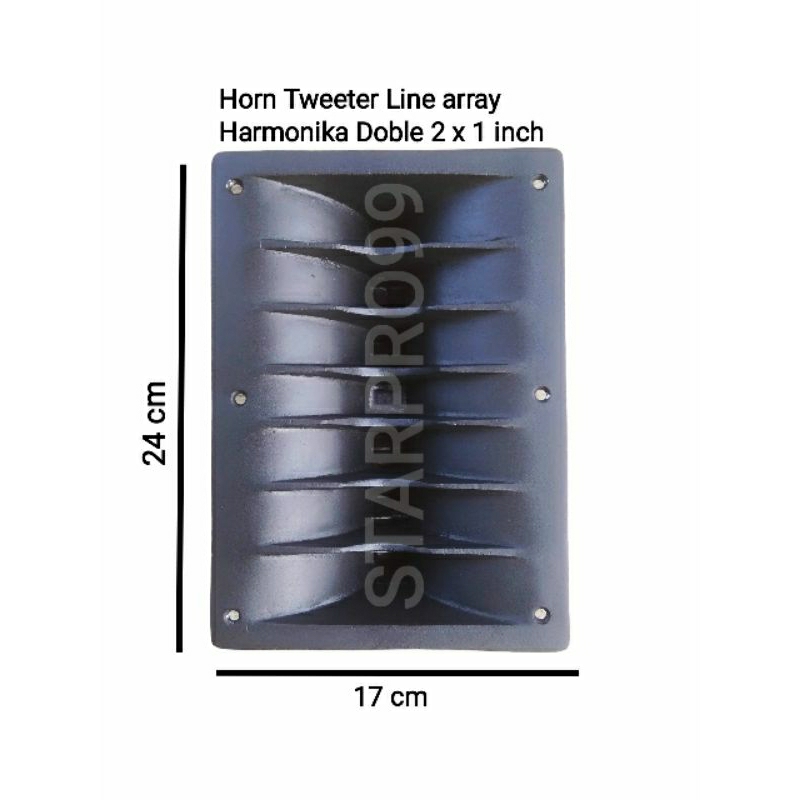 Jual HORN Tweeter Line array MAYER DOUBLE UK 17,5 X 24,5 TINGGI 15 CM ...