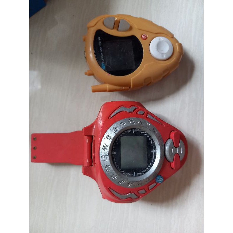 Jual d3 d ark new old stock loose digimon tamers 02 digivice supmon ...
