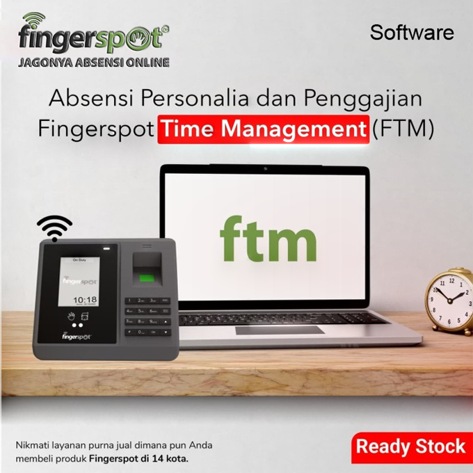 Jual Software Fingerspot Time Management (FTM) | Shopee Indonesia