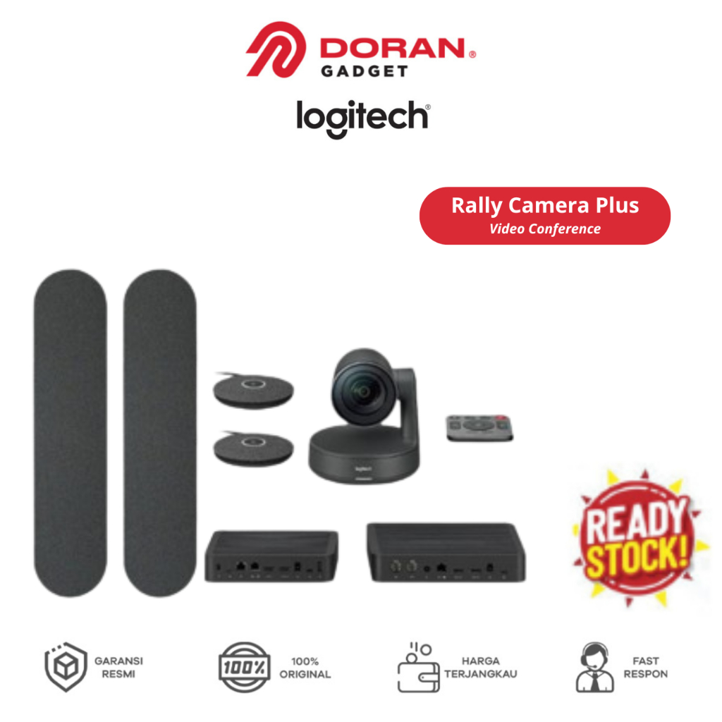 Jual Logitech Rally Plus Video Conference System Original Garansi Resmi ...
