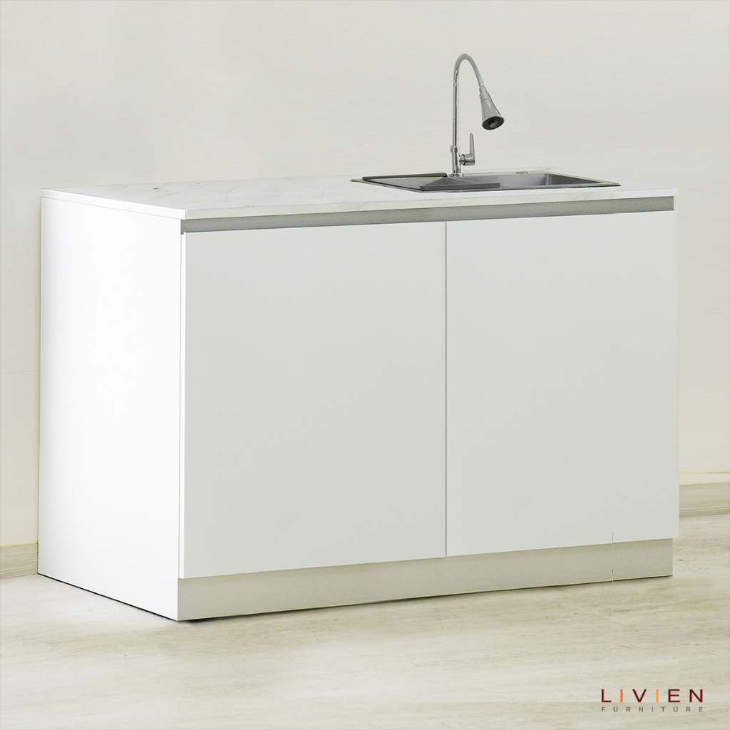 Jual LIVIEN Kitchen Set 2 Pintu MInimalis Lebar 60cm / Lemari Dapur ...