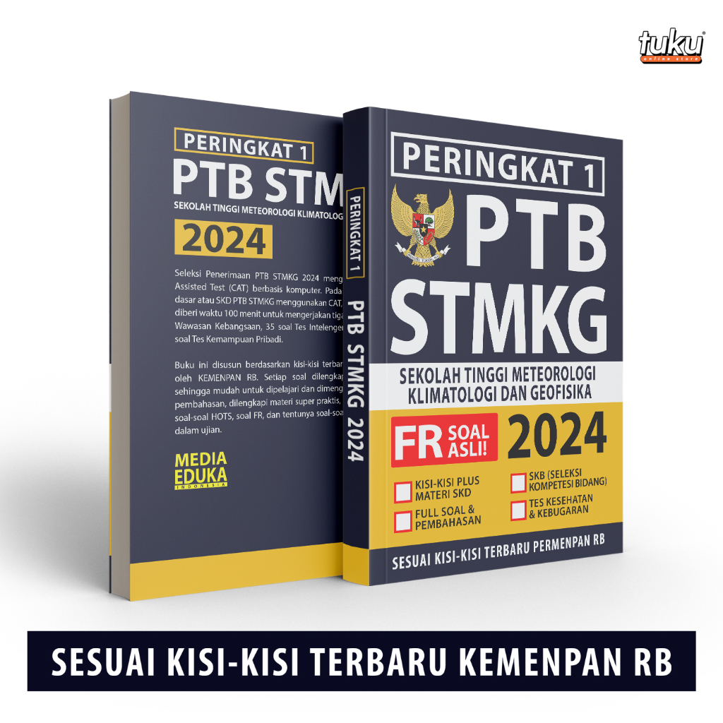 Jual Buku PTB STMKG 2024 - Peringkat 1 PTB STMKG | Shopee Indonesia Jual Buku PTB STMKG 2024 - Peringkat 1 PTB STMKG | Shopee Indonesia
