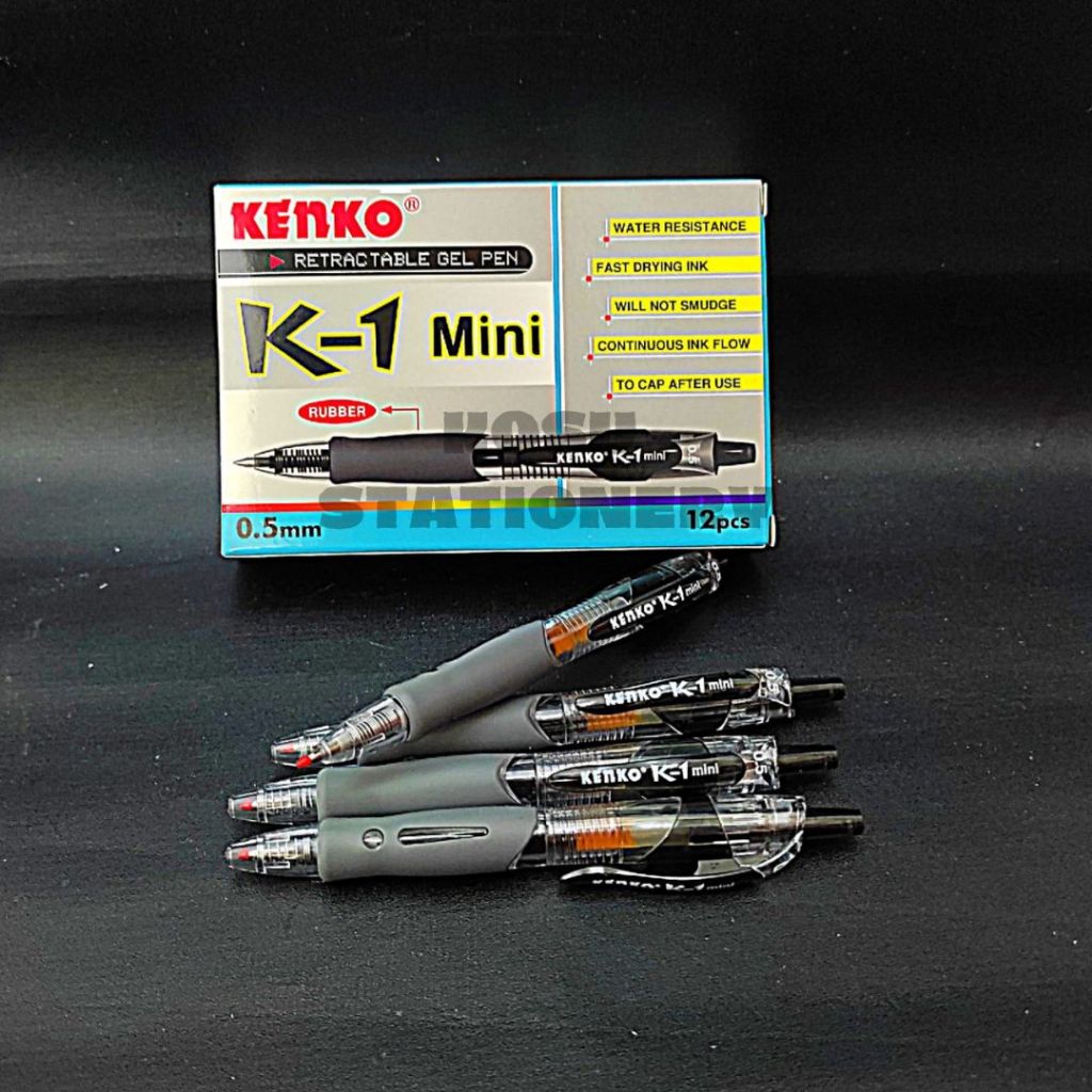 Jual BOLPEN GEL / BALLPOINT GEL / PULPEN GEL / POLPEN GEL KENKO K1 MINI ...