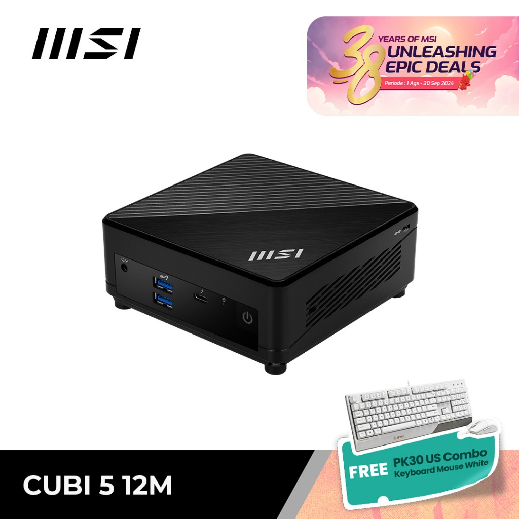 Jual MSI Mini Pc Cubi-5 12M - Intel Core i5-1235U Barebone | Shopee ...