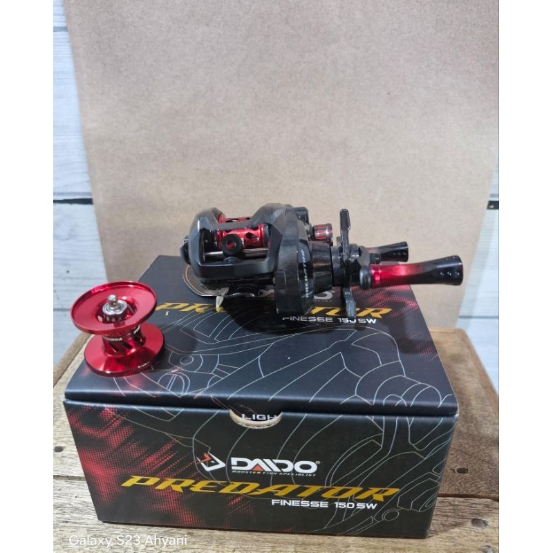 Jual REEL DAIDO PREDATOR FINESSE 150 SW (Double Spool) | Shopee Indonesia