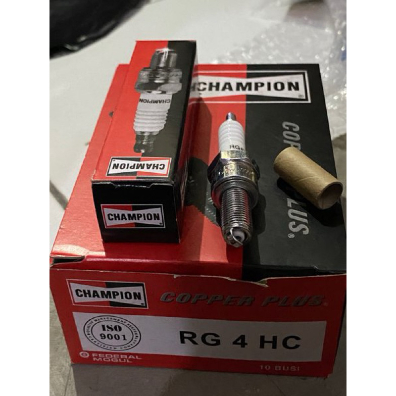 Jual Busi CHAMPION RG 4 HC Drat Panjang Kepala Putih Honda Karisma ...
