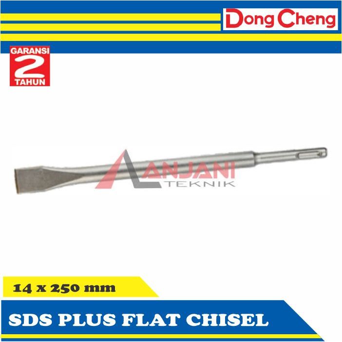 Jual DONG CHENG MATA BOBOK PIPIH 14 mm DONGCHENG SDS-PLUS FLAT CHISEL 14mm PAHAT BOR BETEL ...
