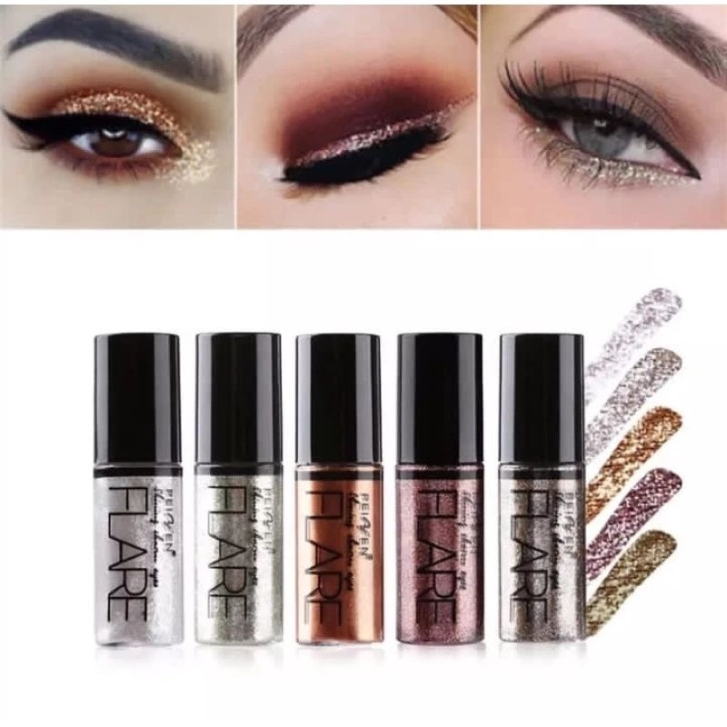 Jual [JO]FLARE Eyeshadow Glitter Liquid Mini/Eyeliner Glamour Sparkling ...