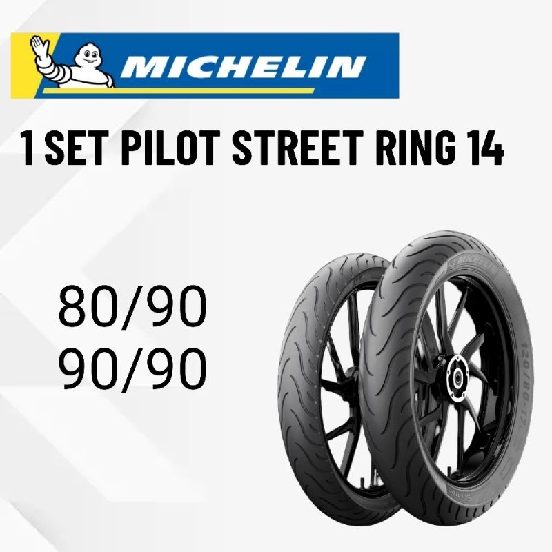 Jual Michelin Pilot Street Ring 14 Tubles Ban Motor Ring 14 | Shopee ...