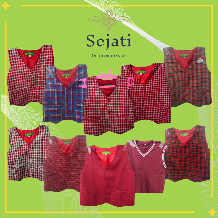 Jual Seragam sejati collection rompi Sd / rompi sekolah / rompi untuk ...