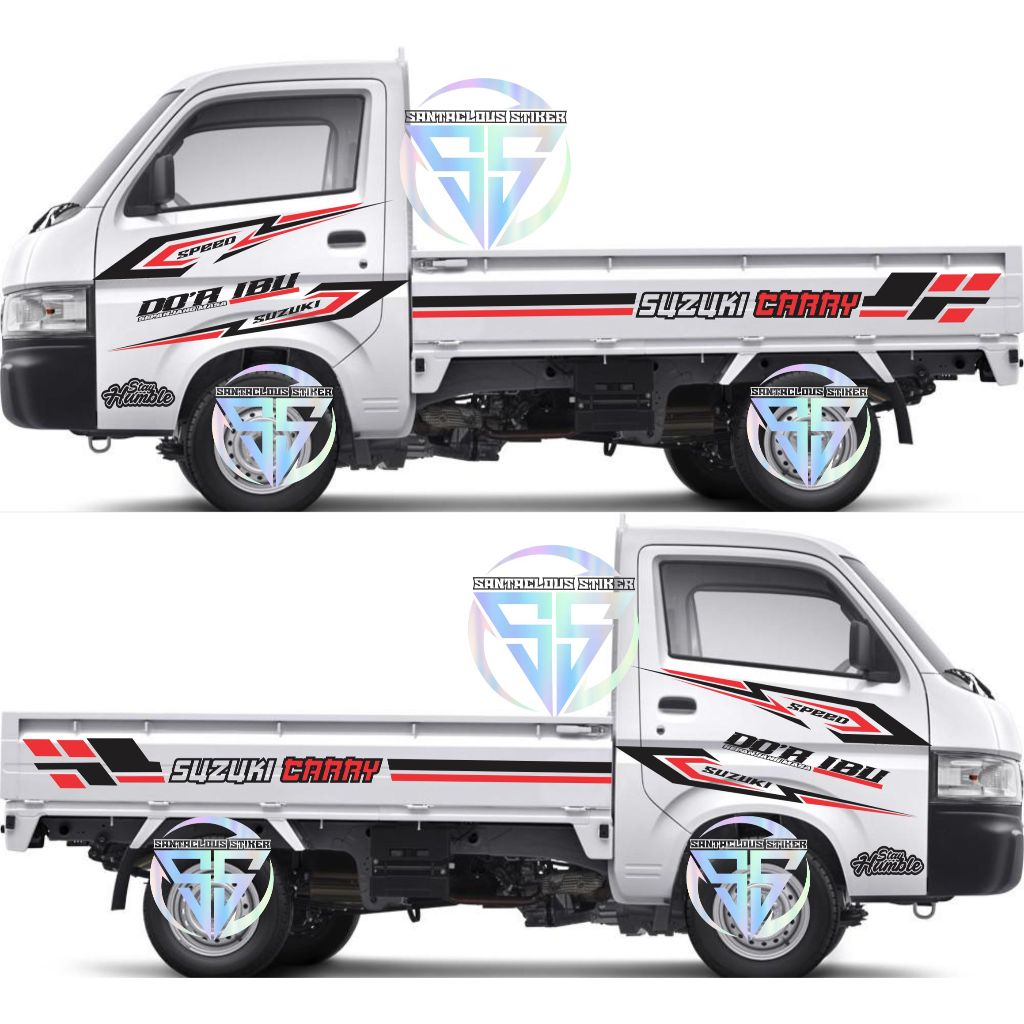Jual Stiker mobil pick up new carry sticker bodi mobil new carry stiker ...