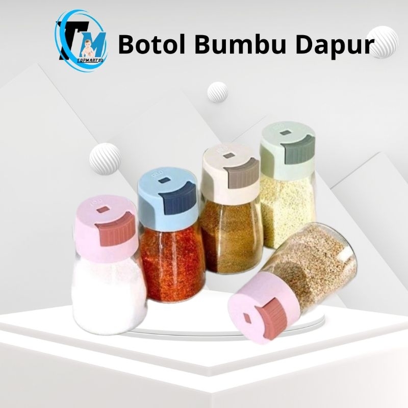 Jual Topmart Botol Bumbu Dispenser Bumbu Dapur Tempat Bumbu Otomatis ...