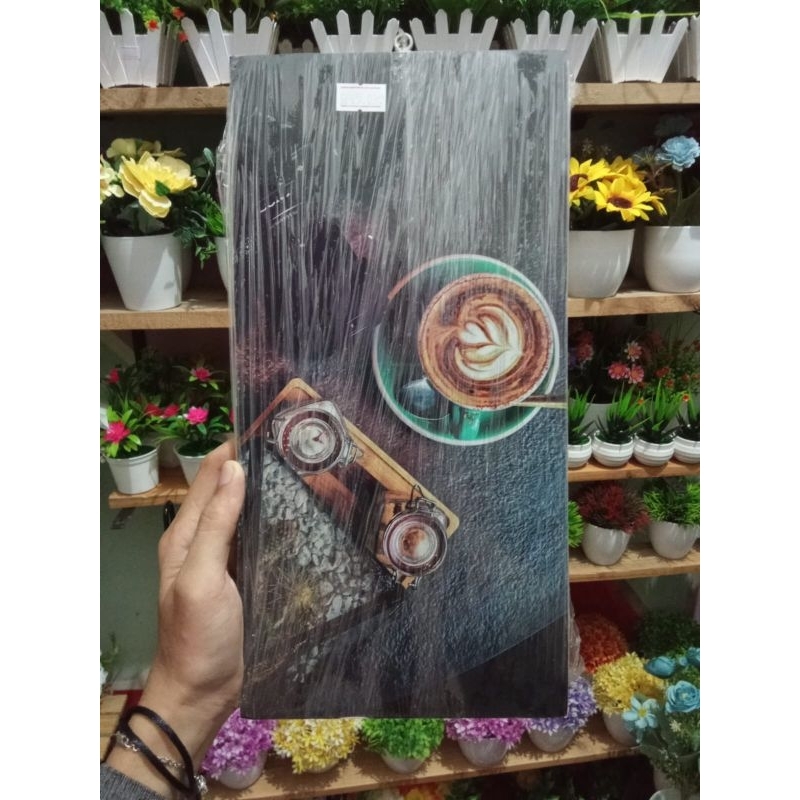 Jual poster kayu tema coffee | Shopee Indonesia