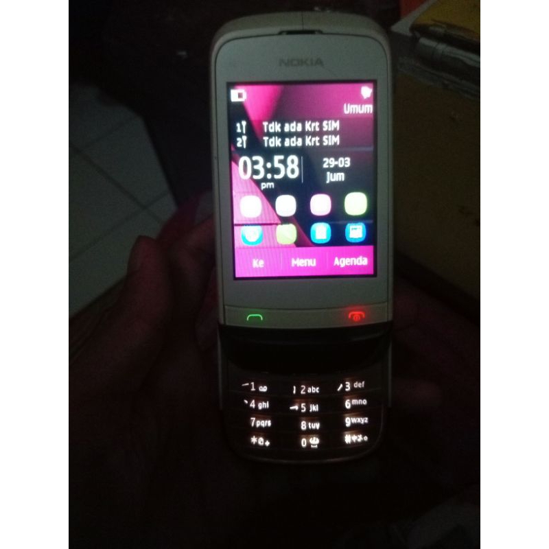 Jual Handphone Nokia C2 Slide HP Jadul Jaman Dulu | Shopee Indonesia