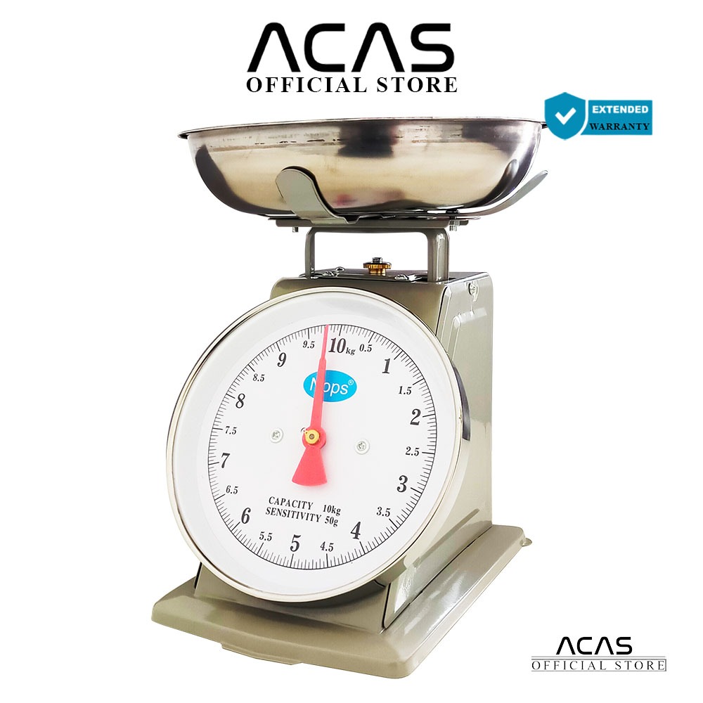 Jual ACAS Timbangan Manual Mangkok Jarum 10Kg- 20kg-30kg | Shopee Indonesia
