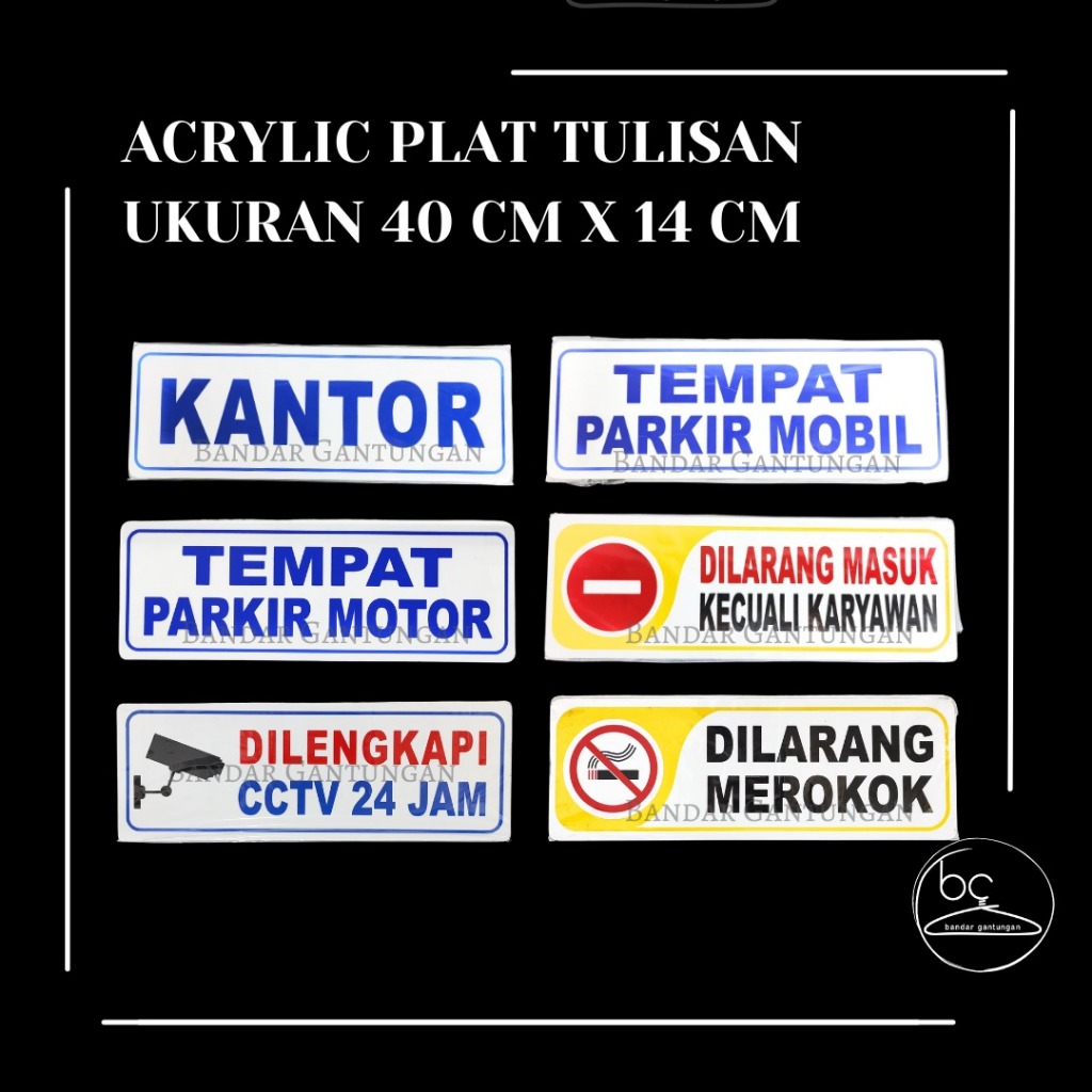 Jual Akrilik Plat Papan Tulisan Display Ruangan Kantor Parkir ... Jual Akrilik Plat Papan Tulisan Display Ruangan Kantor Parkir ...