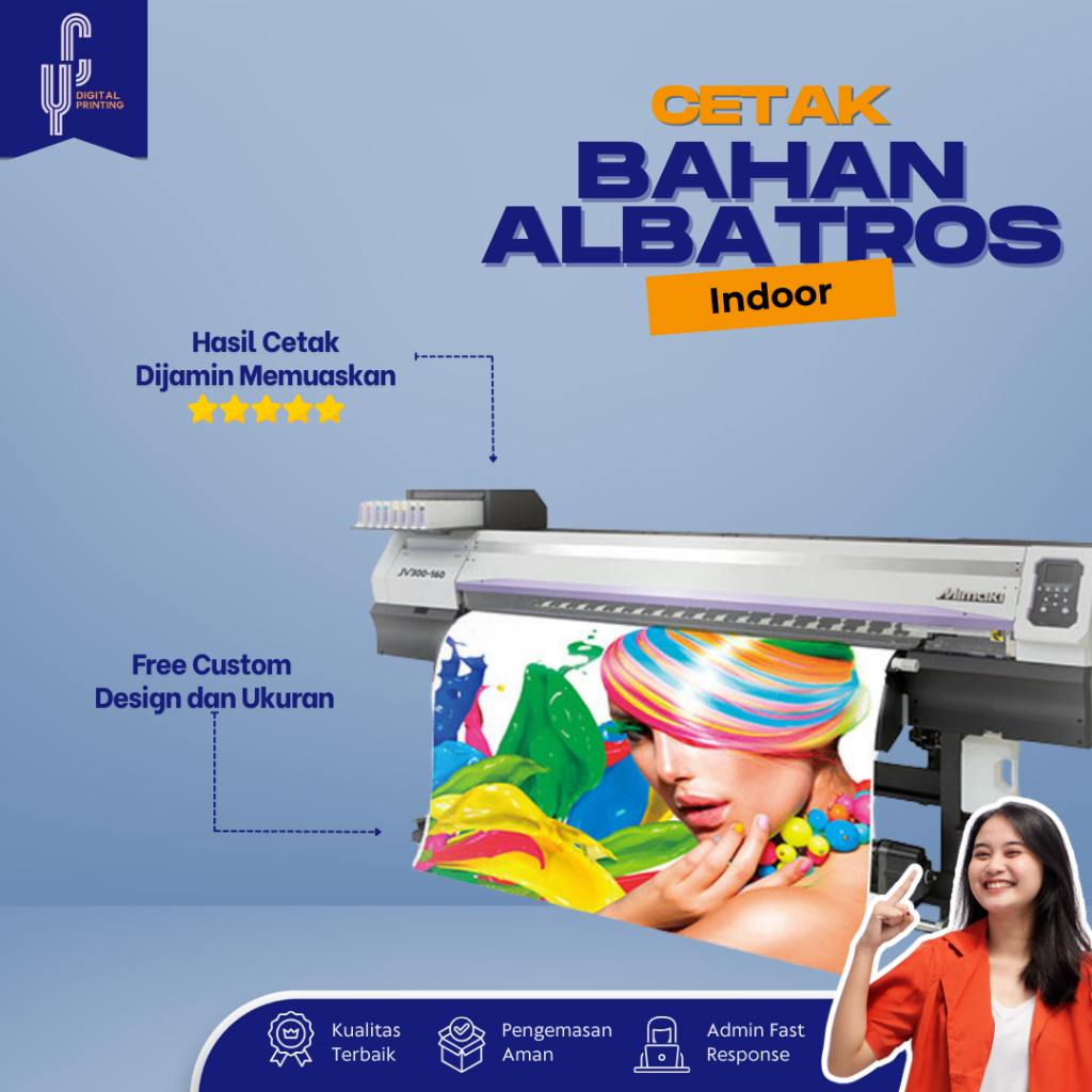 Jual CETAK ALBATROS INDOOR METERAN | Shopee Indonesia
