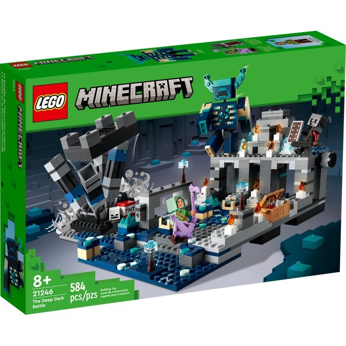 Jual LEGO 21246 Minecraft The Deep Dark Battle | Shopee Indonesia