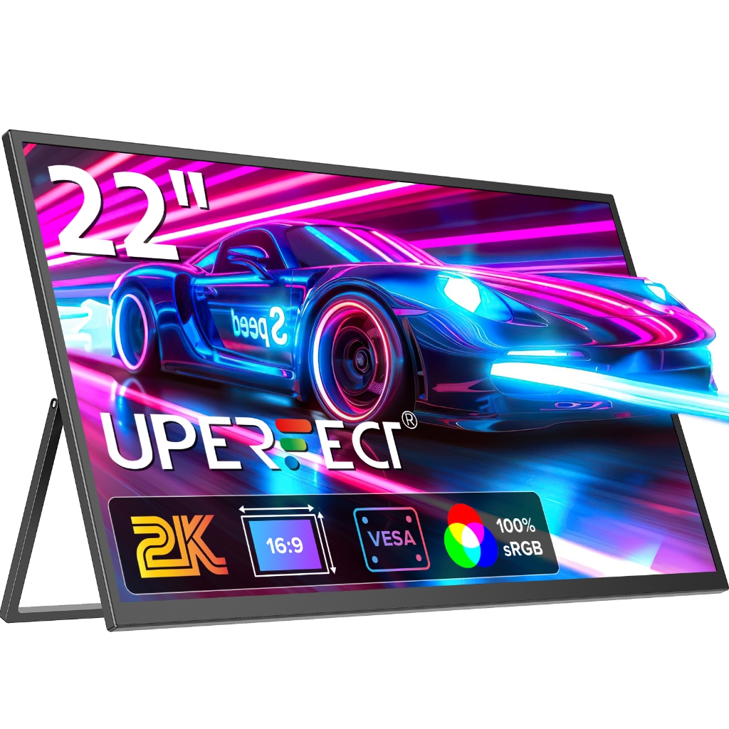 Jual UPERFECT Umax 22 Inch Portable Monitor 2K Game Monitor For Laptop ...