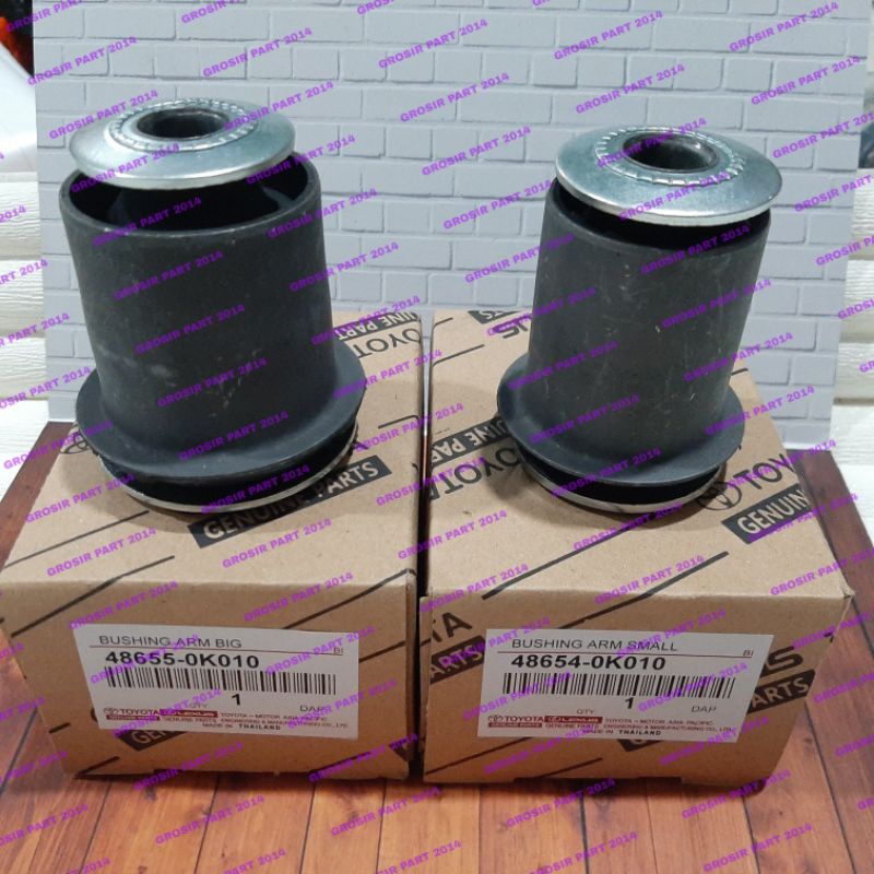 Jual BUSHING LOW ARM BIG SMALL INNOVA ORIGINAL 2PC BUSHING SAYAP BESAR ...