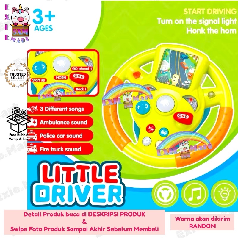 Jual MAINAN ANAK LITTLE DRIVER DIY PRETEND PERAN EDUKASI - MAINAN ANAK ...