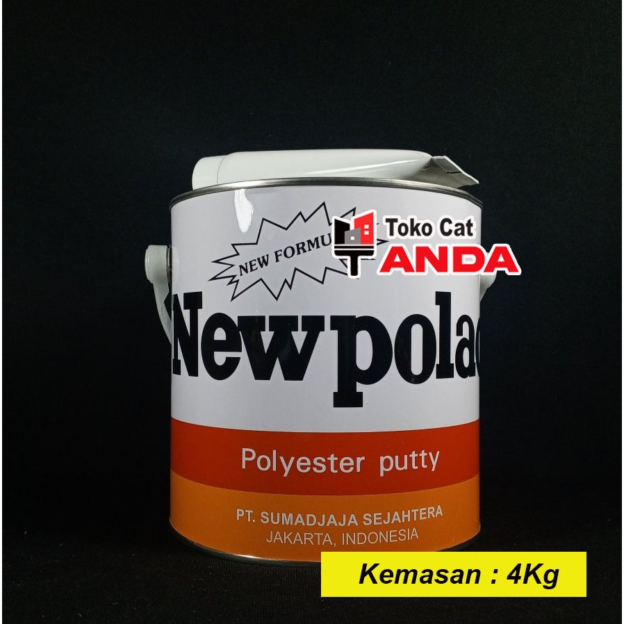Jual Dempul New Polac Galon 4KG - Dempul mobil - Dempul motor | Shopee ...