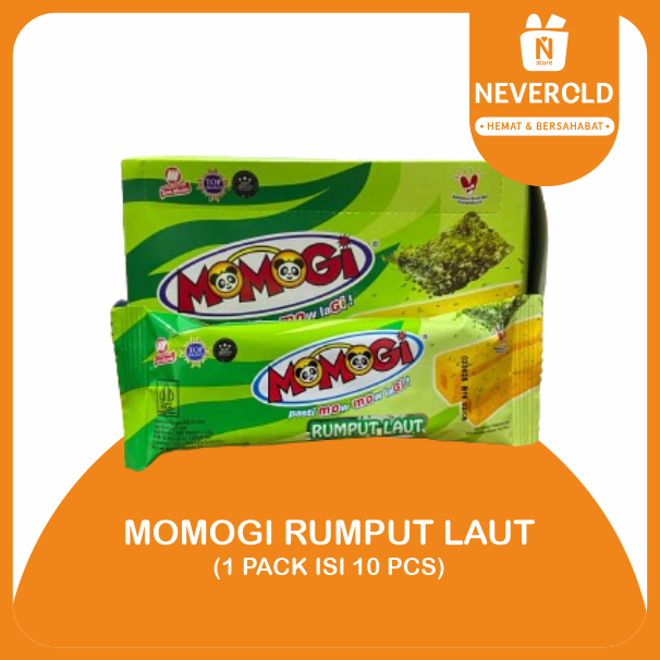 Jual MOMOGI SNACK BOX RASA RUMPUT LAUT ISI 10 PCS | Shopee Indonesia