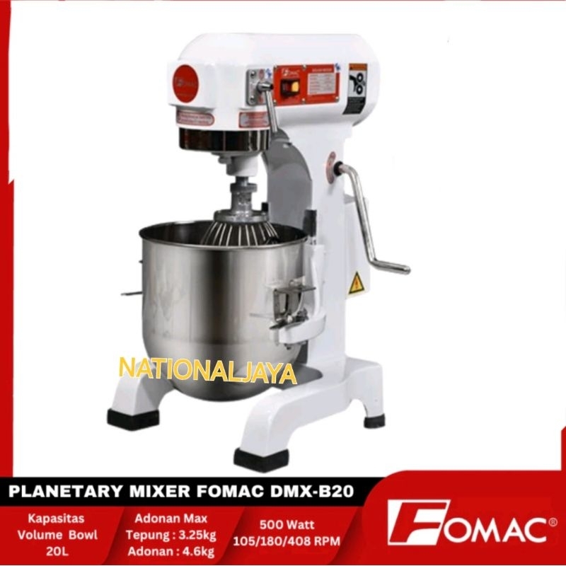 Jual PLANETERY DOUGH MIXER DMX-B20 BERGARANSI | Shopee Indonesia