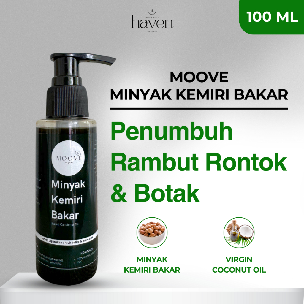 Jual MOOVE MINYAK KEMIRI BAKAR PENUMBUH RAMBUT RONTOK & BOTAK ORIGINAL ...