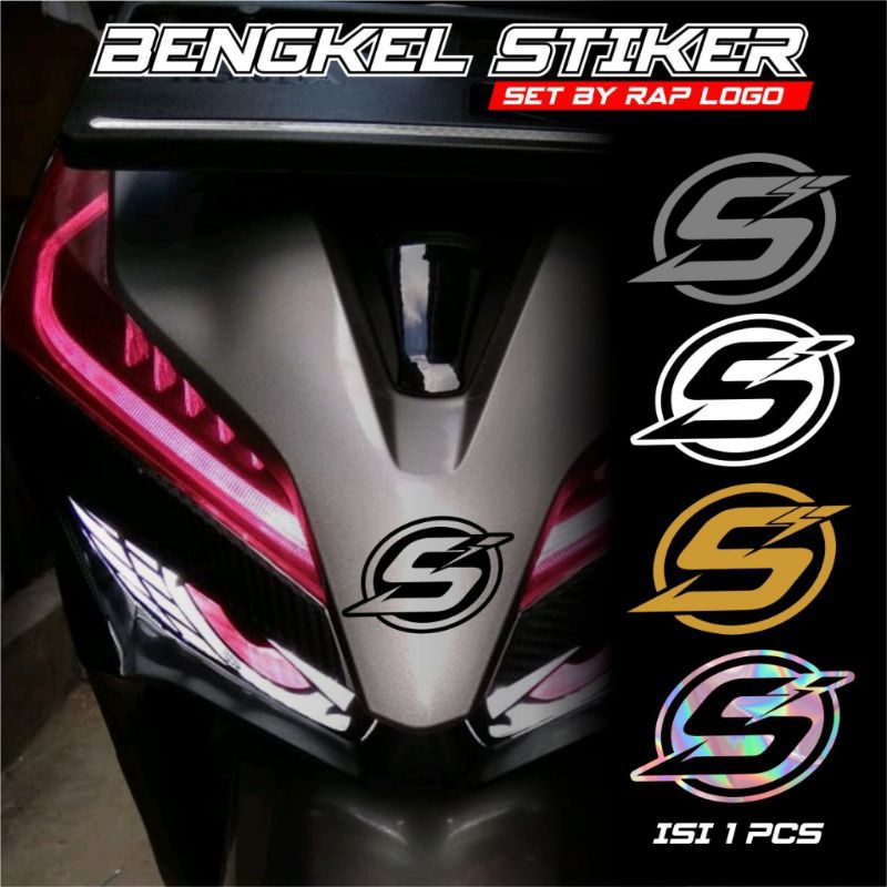 Jual Sticker Motor Logo S Set By Rap Cutting Hologram | Shopee Indonesia